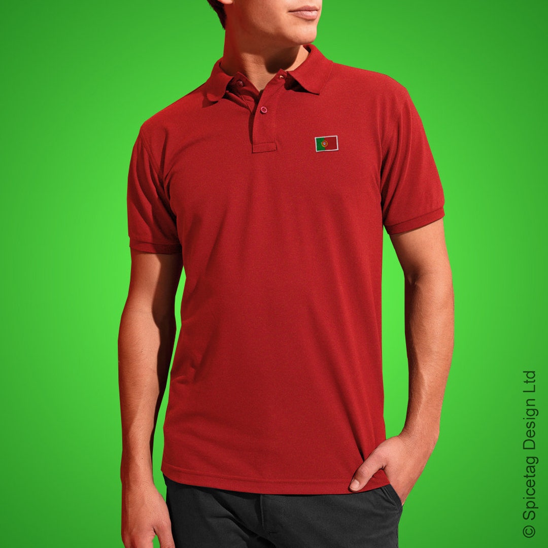 Portugal Polo Shirt Welsh Portuguese Football T-shirt 2018 World Cup ...