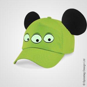 Glow in the Dark Alien Cap Cute Eternally Grateful Hat Retro Castle ...
