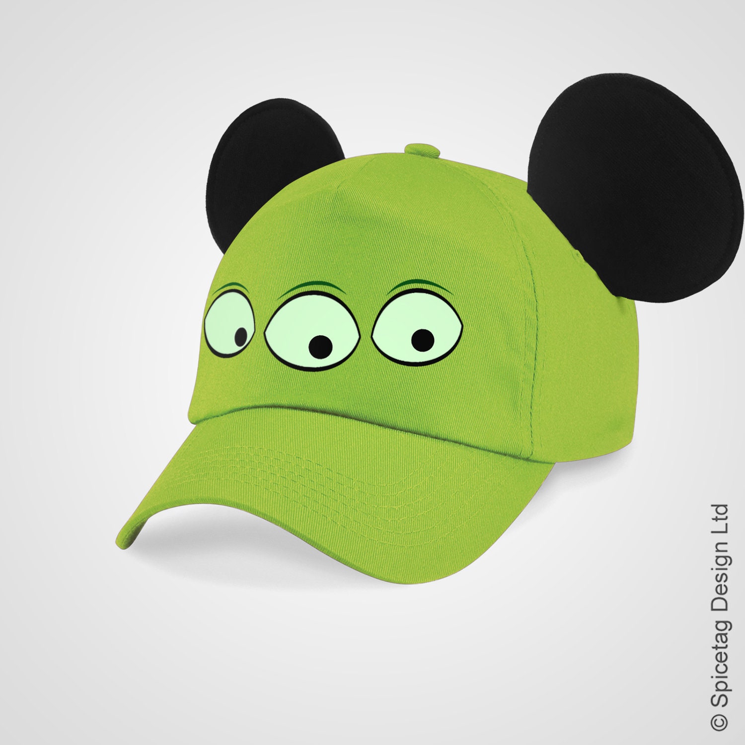 Glow in the Dark Alien Cap Cute Eternally Grateful Hat Retro Castle ...
