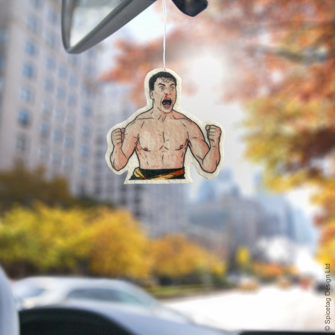 Van Damme Car Air Freshener Cars Novelty Gift Present Idea Movie TV ...