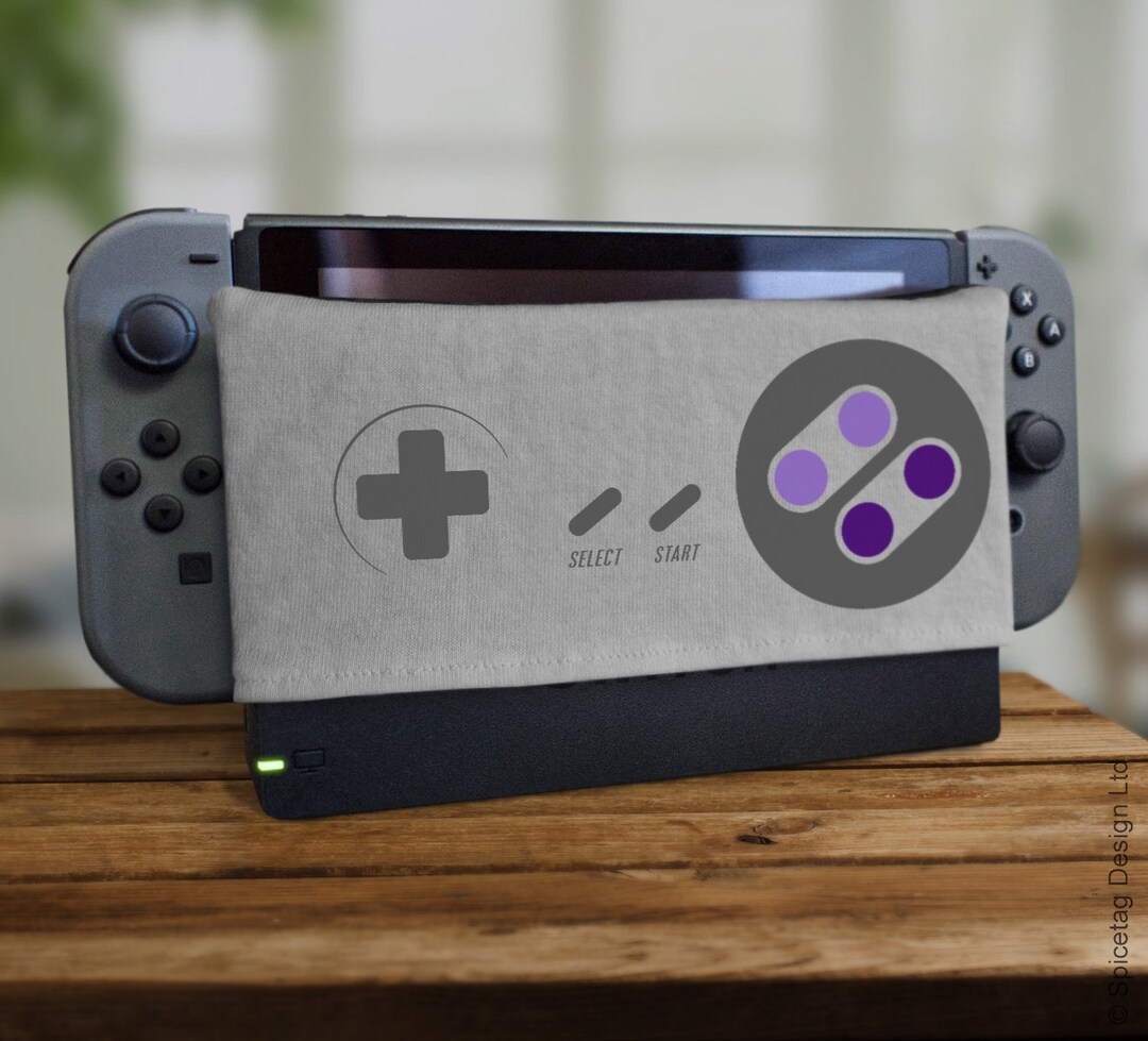 American 90s Controller Switch Dock Sock Retro Gaming Video Game Screen ...