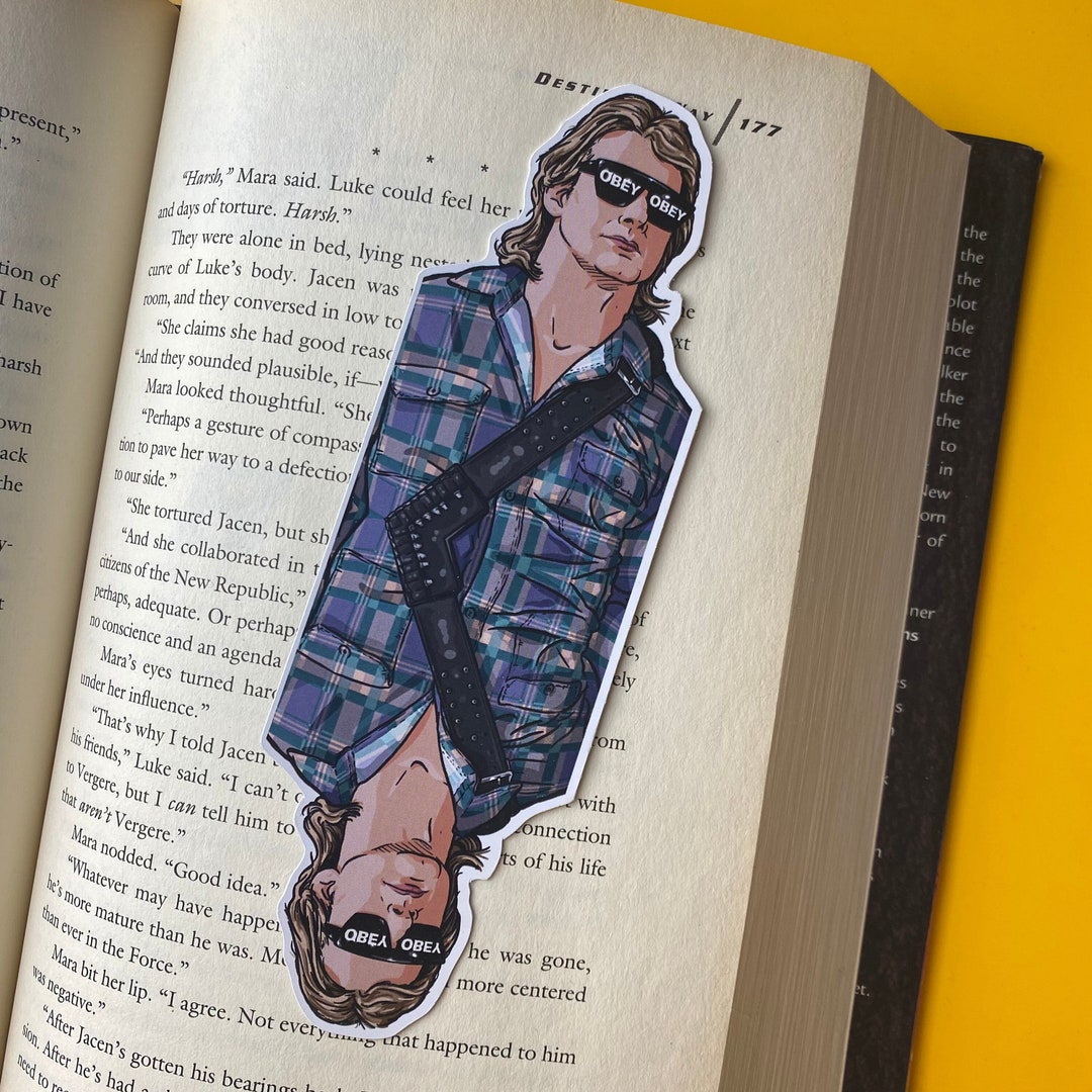 They Live Bookmark Sci Fi 80’s 1980’s Action Film Movie Bookmarks New ...