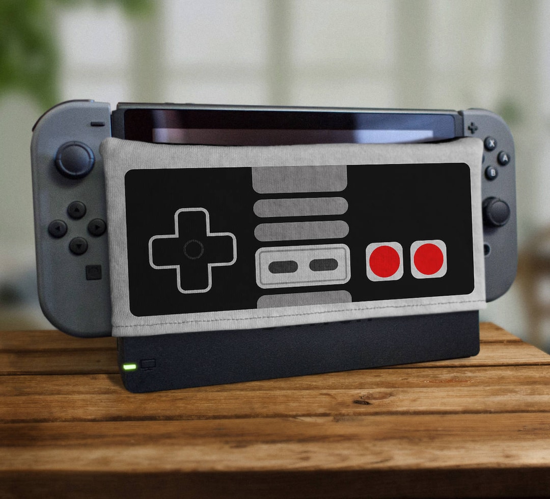 Switch Dock Sock 80s Controller Retro Gaming Video Game Screen ...