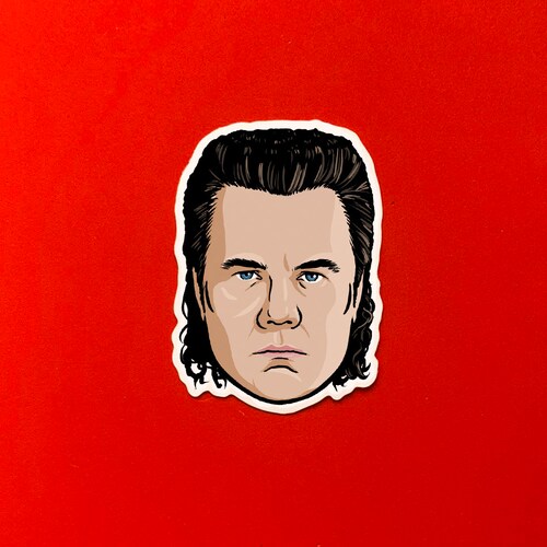 Sheriff Rick Vinyl Sticker TWD Face Stickers Character Faces - Etsy UK