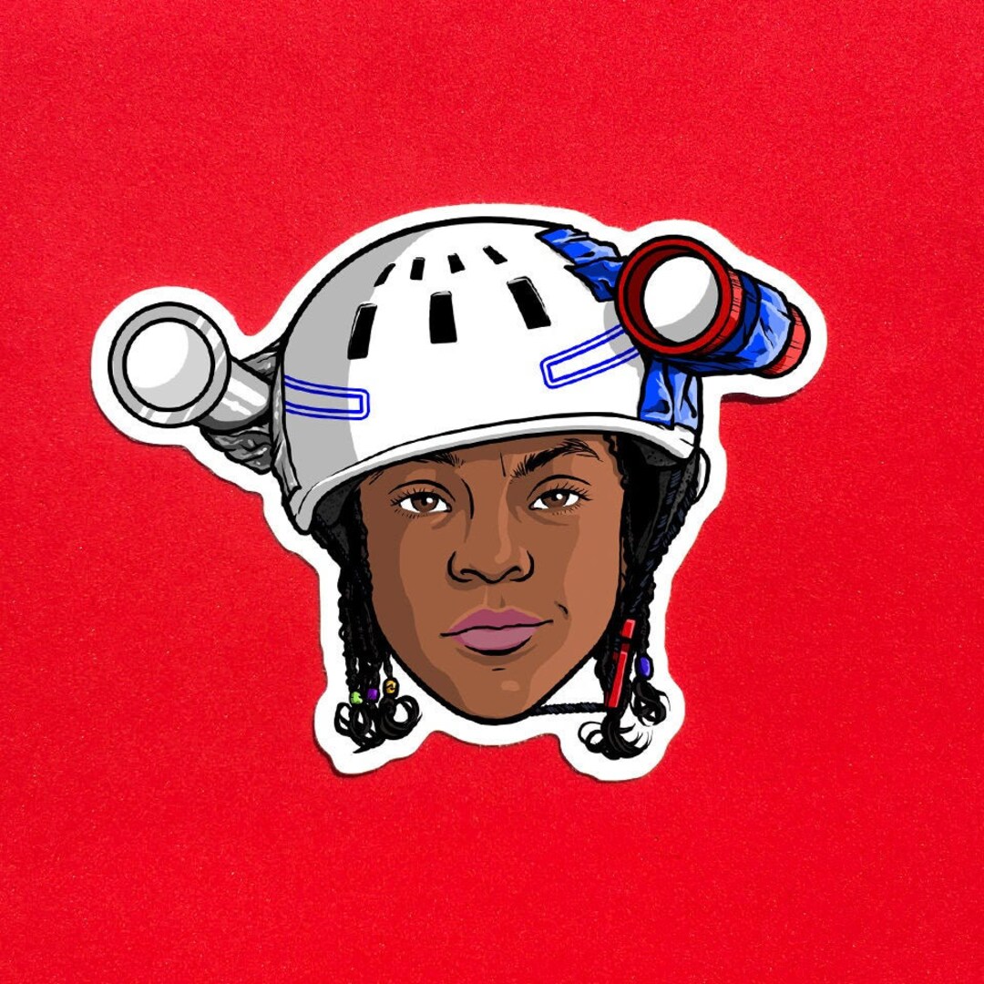 Erica 3 Vinyl Sticker Hawkins Face Stickers Character Faces Decal TV ...