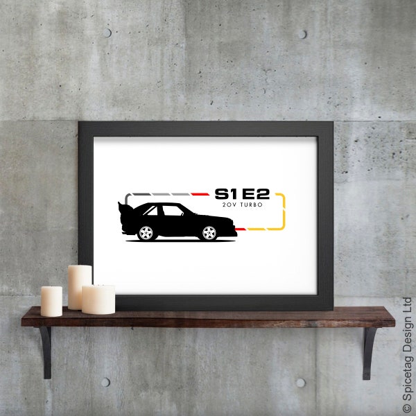 Quattro S1 Poster - Etsy Australia