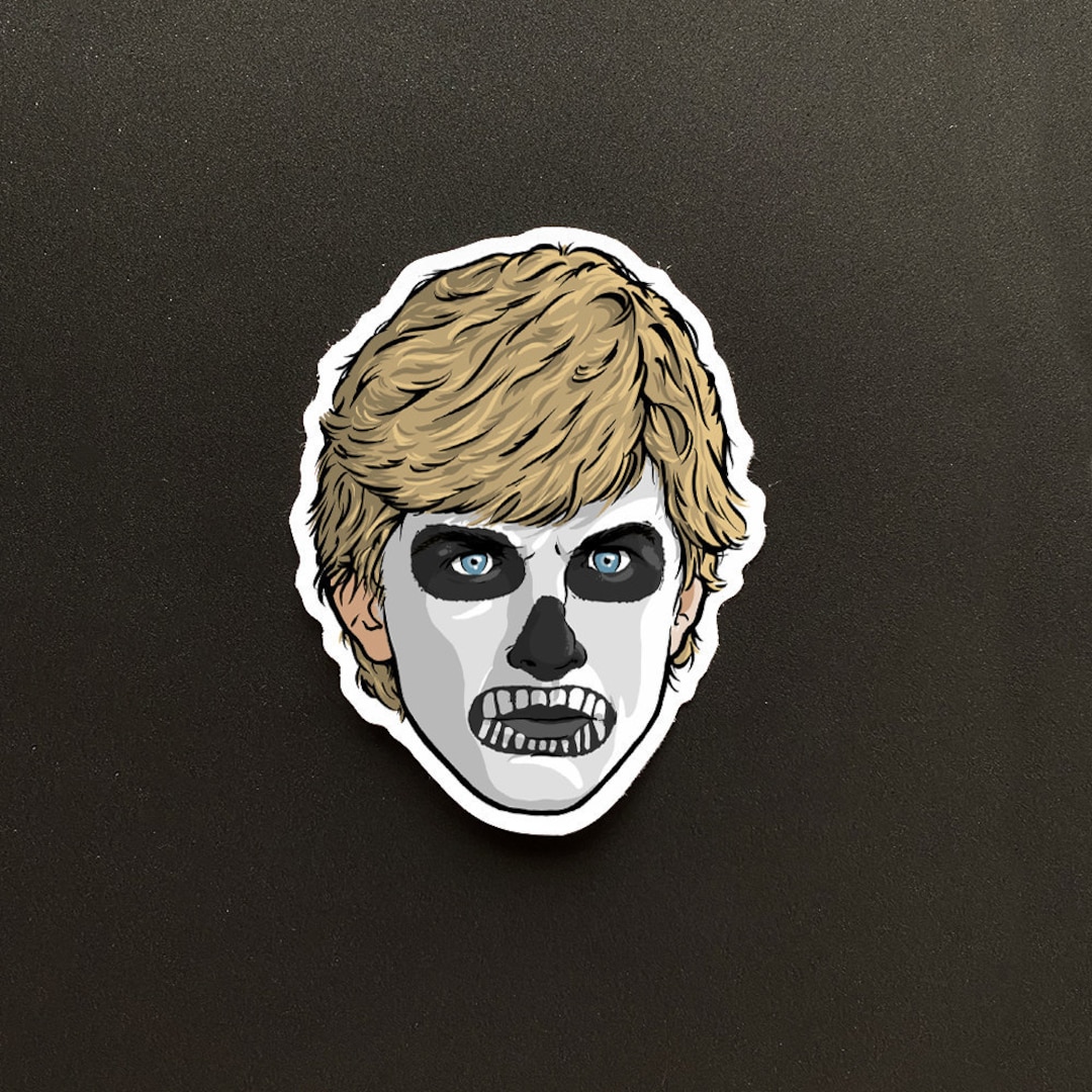 Johnny Vinyl Sticker Face Stickers Character Film Movie 80's 1980's ...