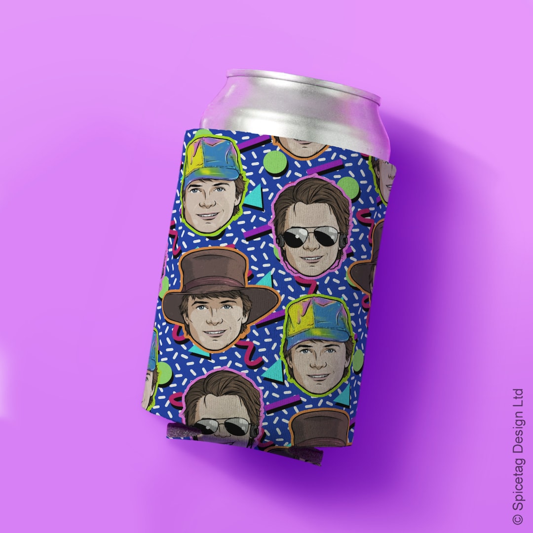 BTTF Marty Can Cooler Holder Movie Film 80's 1980's Beer Drink Holder ...