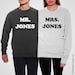 Personalised Double Jumper Custom Printed Twosie Sweater Personal ...
