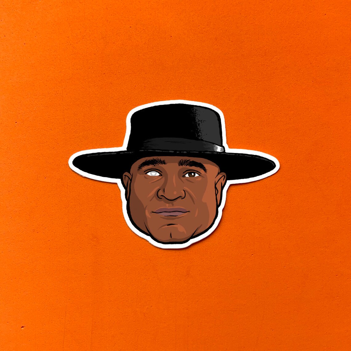 Father Gabriel Vinyl Sticker TWD Face Stickers Character Faces - Etsy UK