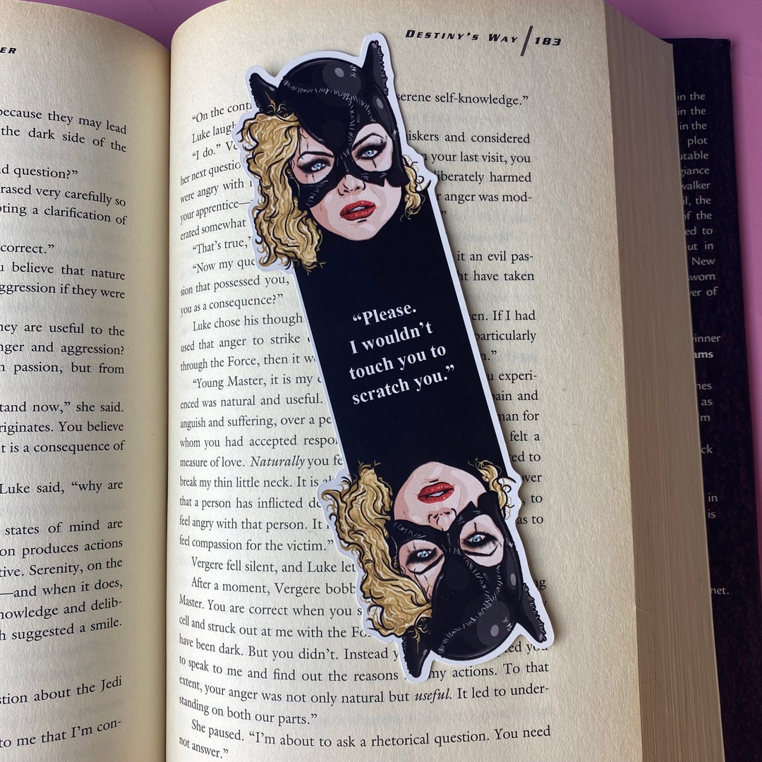Selina Bookmark Villian 90’s Returns Film Movie Steve Billy Bookmarks ...