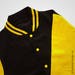 Black Varsity Jacket With Yellow Sleeves: College Letterman Coat - Etsy
