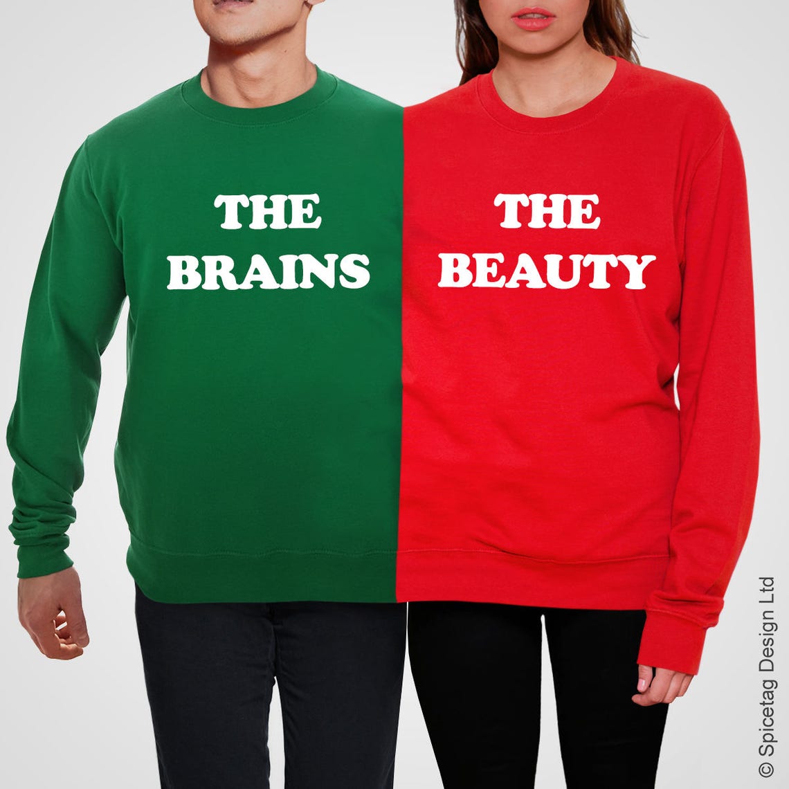 Personalised Double Jumper Custom Printed Twosie Sweater Personal ...