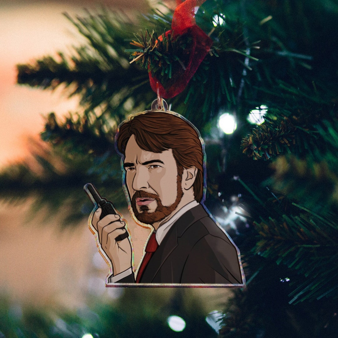 Hans Acrylic Christmas Tree Ornament Xmas Hanging Character Face ...