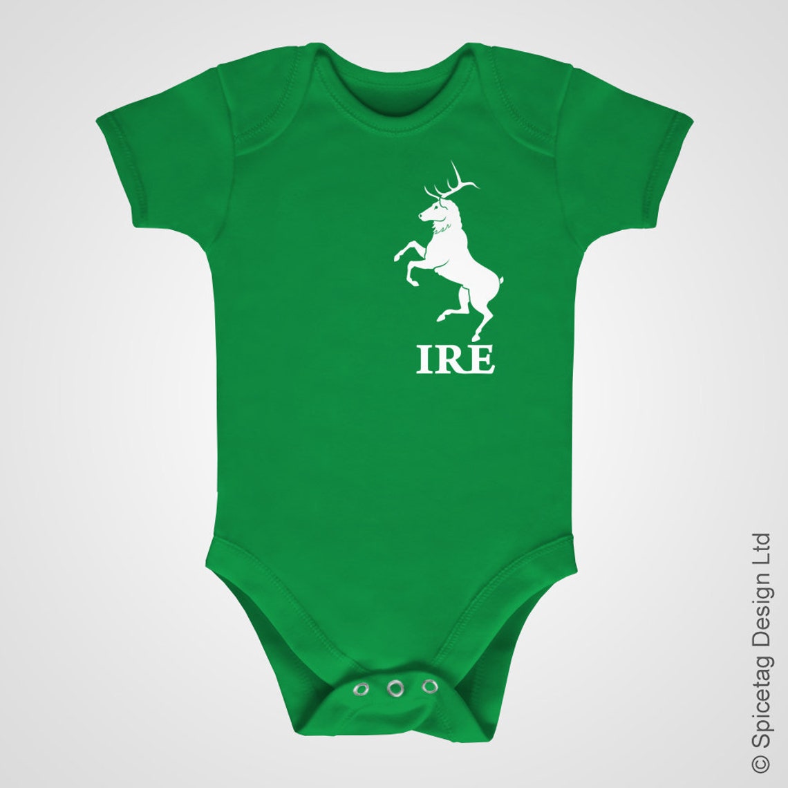 Ireland Rugby Baby Grow Green Newborn Irish Bodysuit Football - Etsy