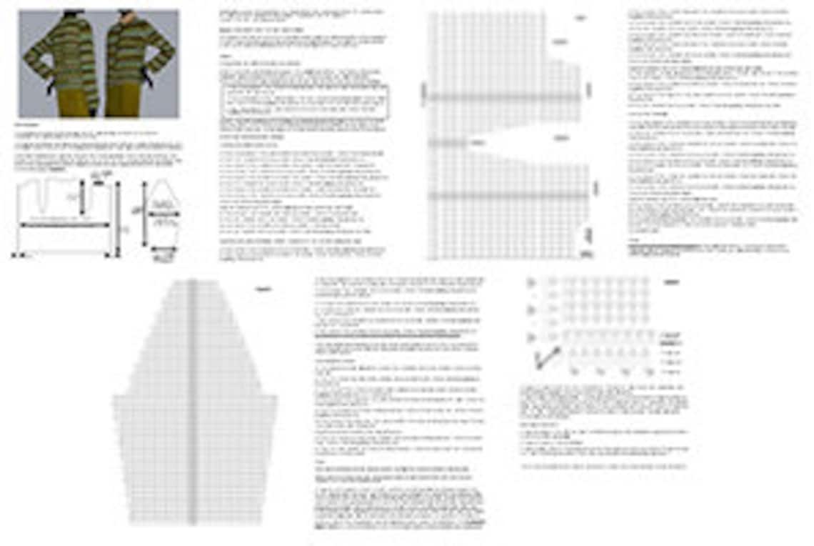 Warm Crochet Jacket PATTERN Sizes M-L-XL, Written in ENGLISH for Every ...