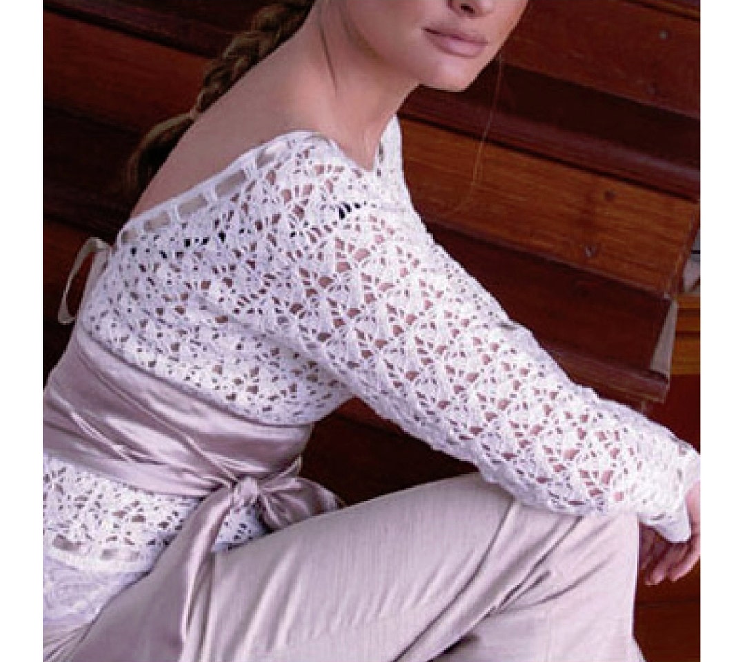 Low Back Crochet Top PATTERN, Sizes XS-5XL, Written in ENGLISH for ...