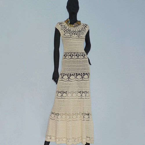 Boho Dress Crochet PATTERN sizes Xs-3xl Detailed Tutorial - Etsy