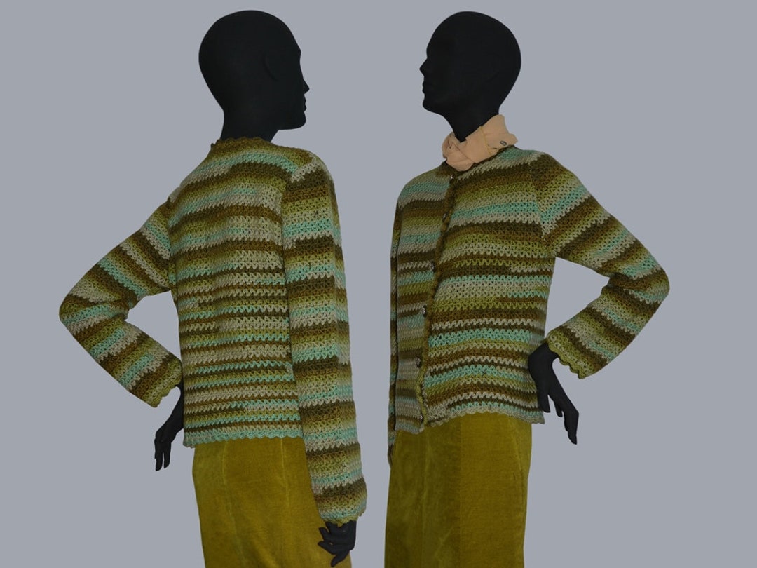 Warm Crochet Jacket PATTERN Sizes M-L-XL, Written in ENGLISH for Every ...