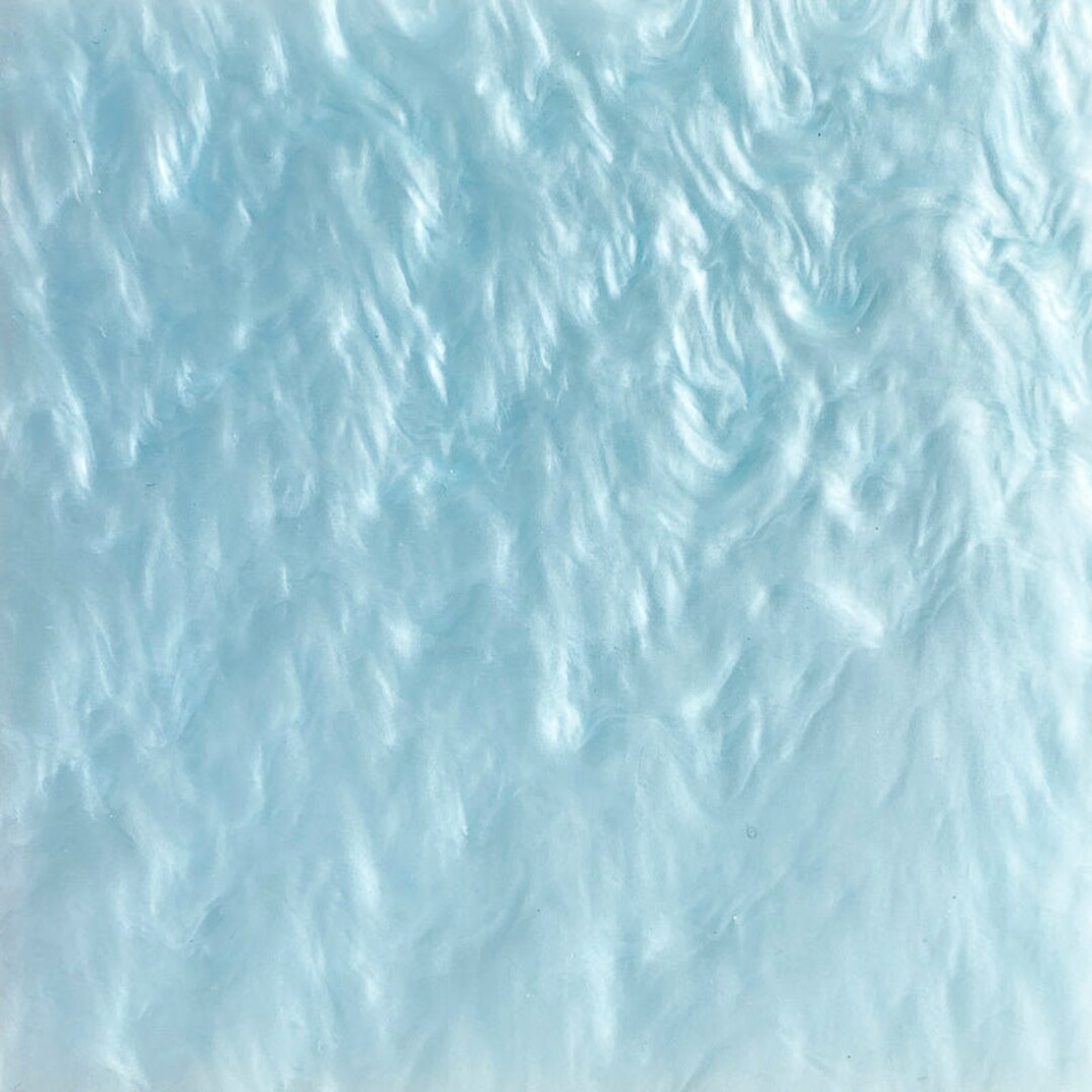 3mm Acrylic Pearl Marble Ice Blue SW07 - Etsy