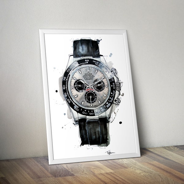 Rolex Wall Art - Etsy