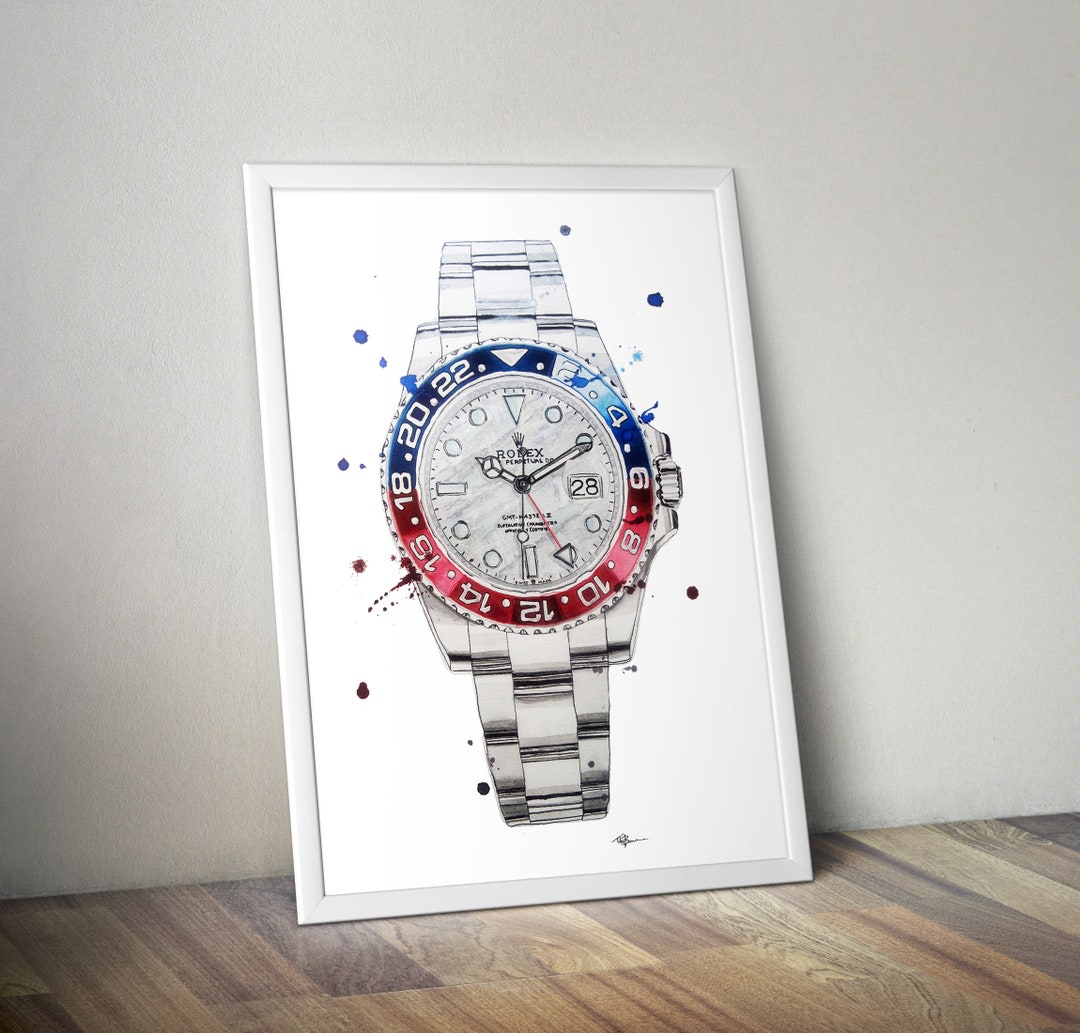 Watch Wall Art Print - Etsy