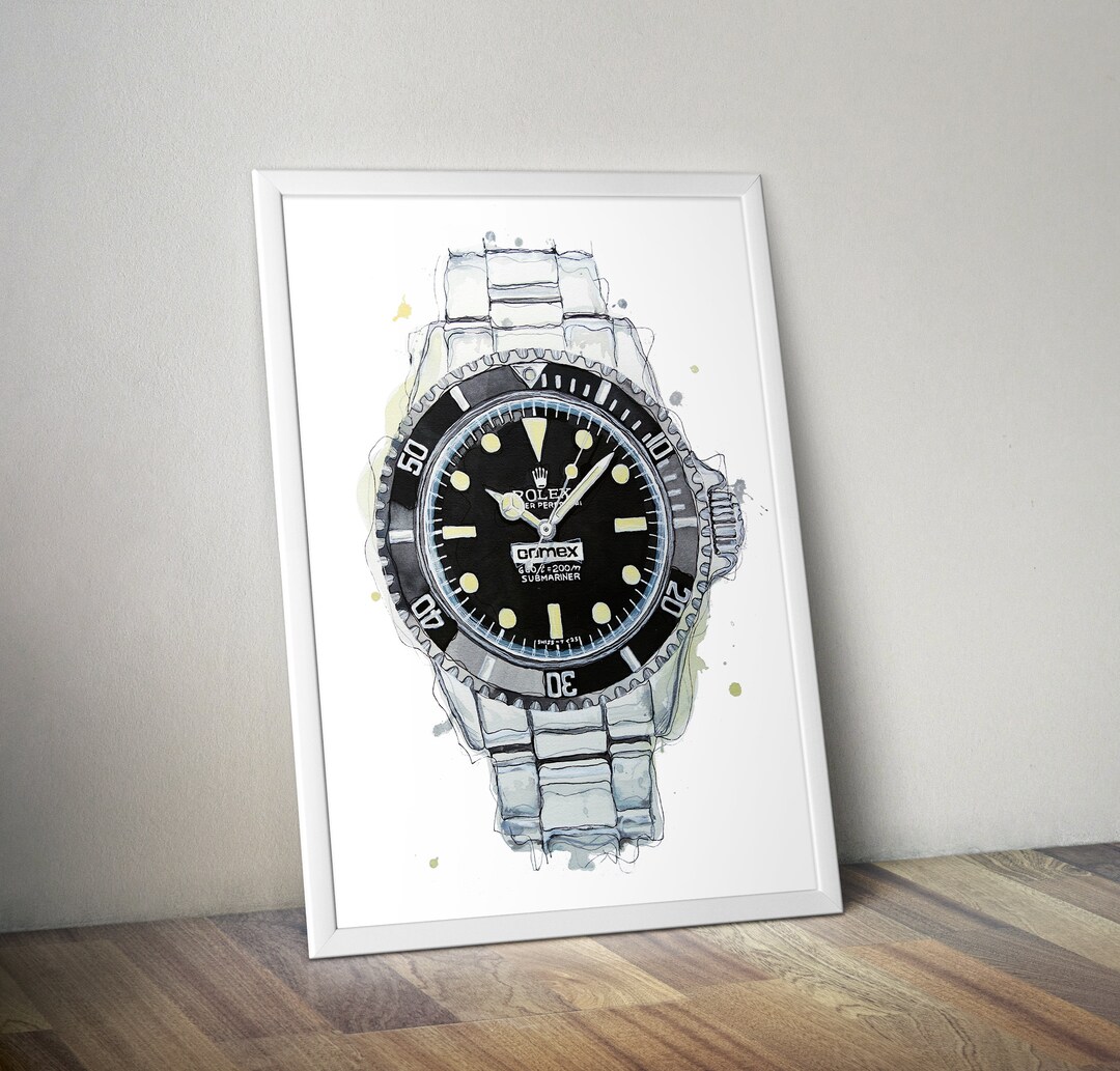 Watch Wall Art Print - Etsy