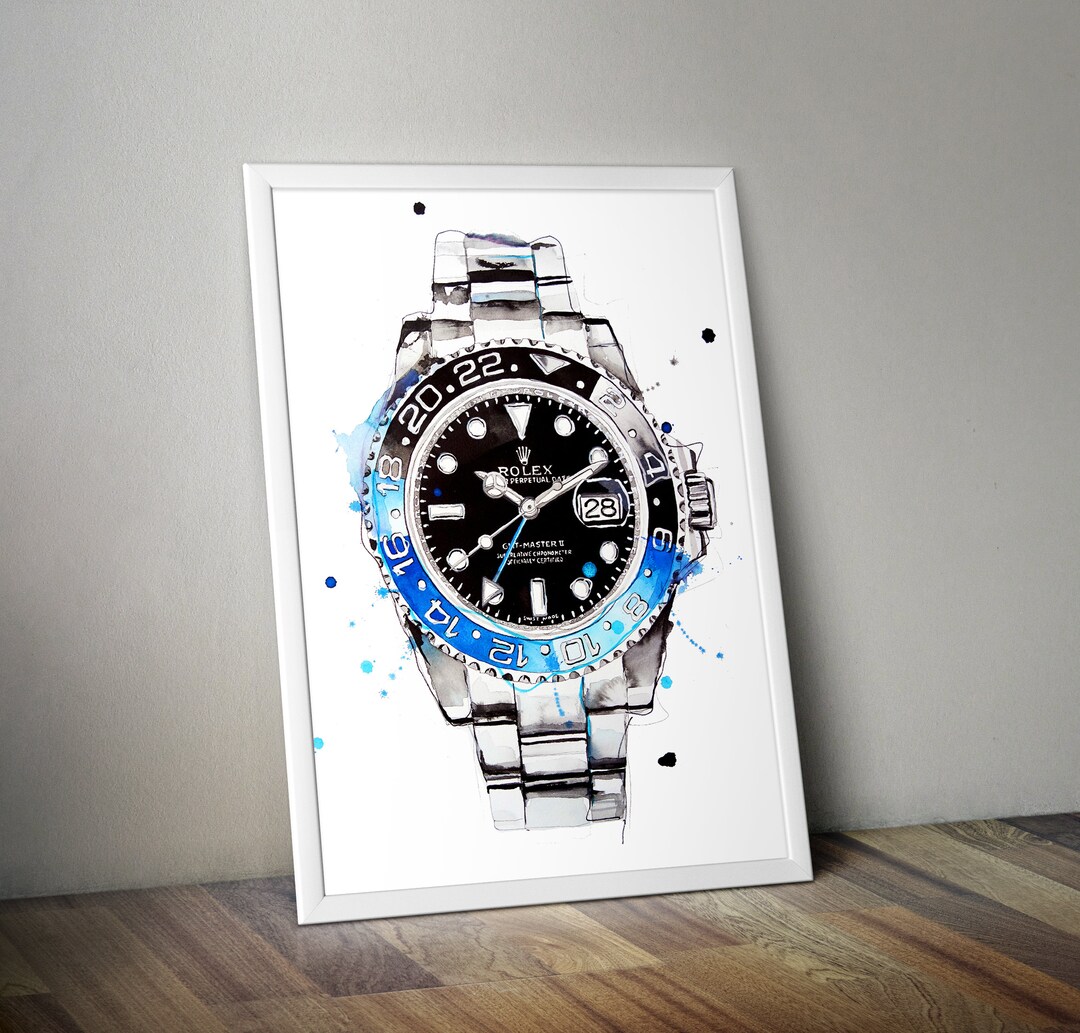 Watch Wall Art Print - Etsy