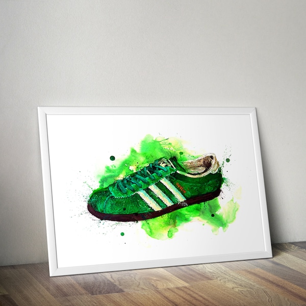 Adidas Painting - Etsy UK