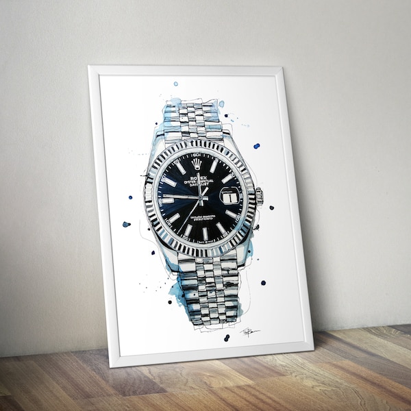 Rolex Print - Etsy