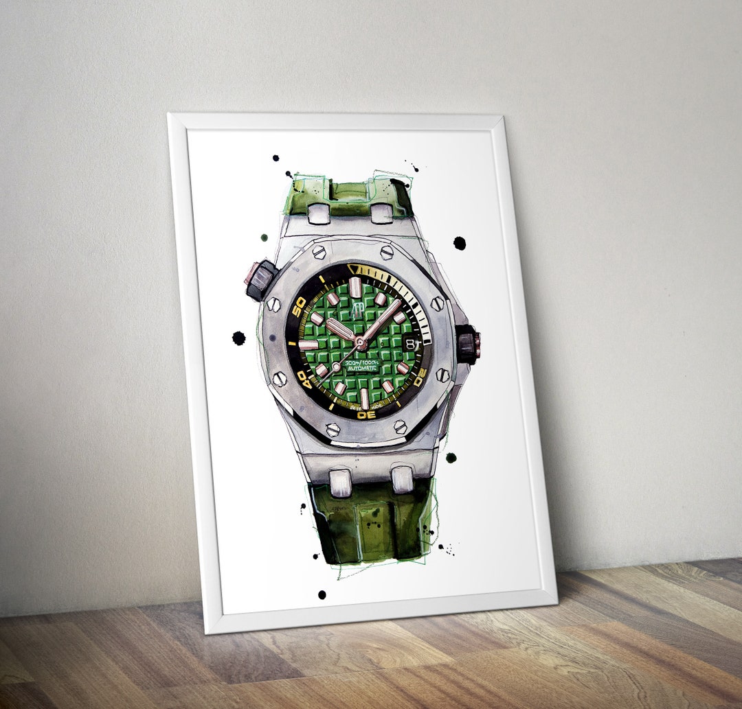 Watch Wall Art Print - Etsy