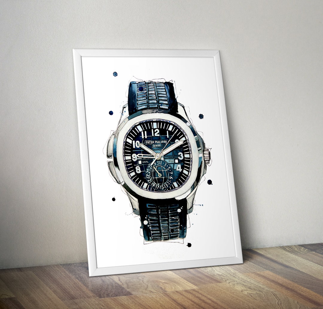 Watch Wall Art Print - Etsy