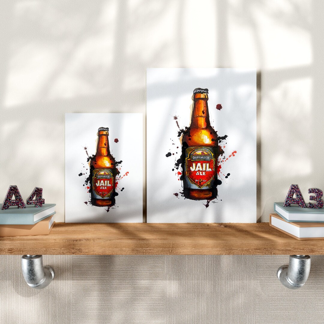 Dartmoor Jail Ale Wall Art Print - Etsy Australia