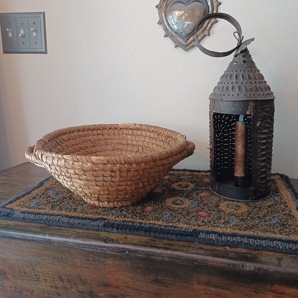 Antique Rye Basket - Etsy