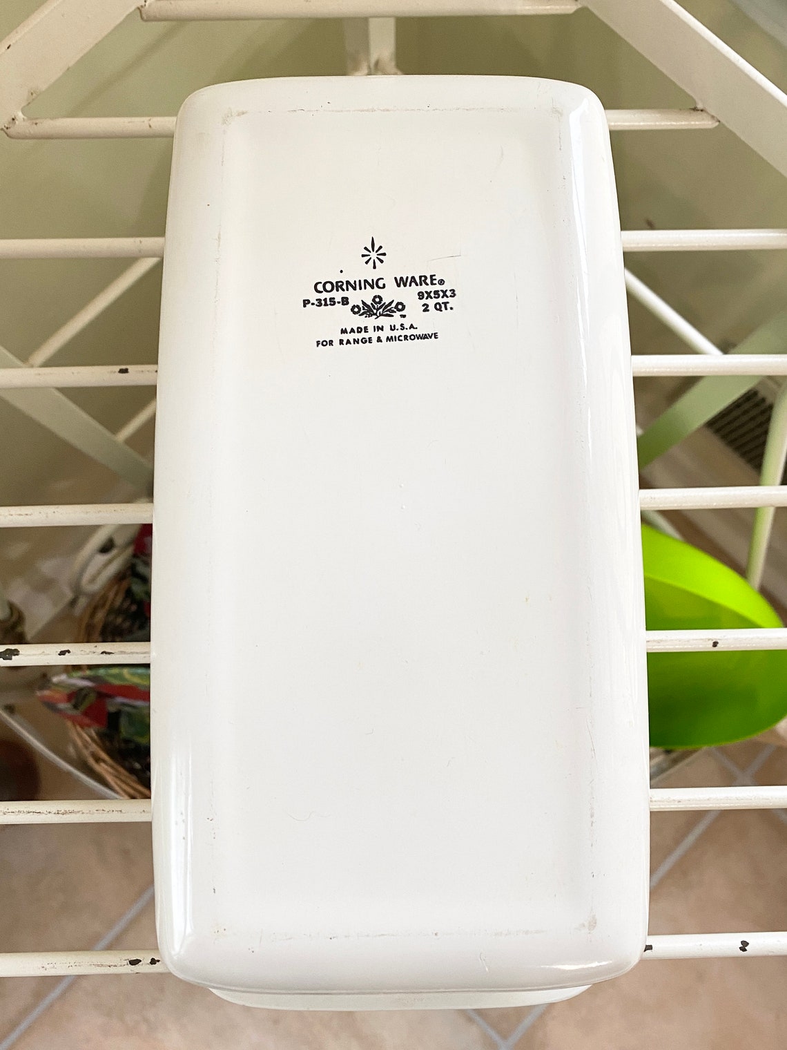 Corning Ware Loaf Pan, P-315-B, 9x5x3", 2 Quart, Vintage Corningware ...