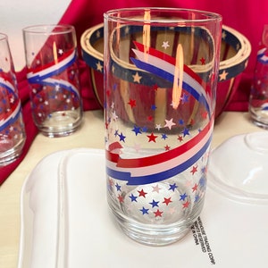 Patriotic Party Chip/ Dip Platter, Lone Star Wood Basket, Libby 4th of ...