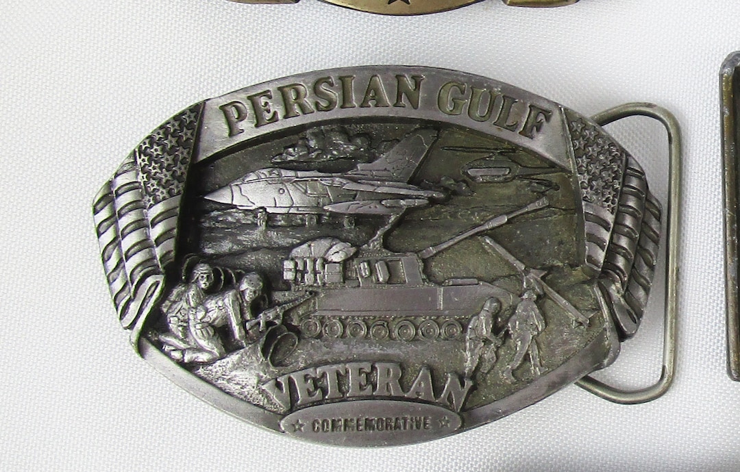 Belt Buckle, Persian Gulf Commemorative - Etsy