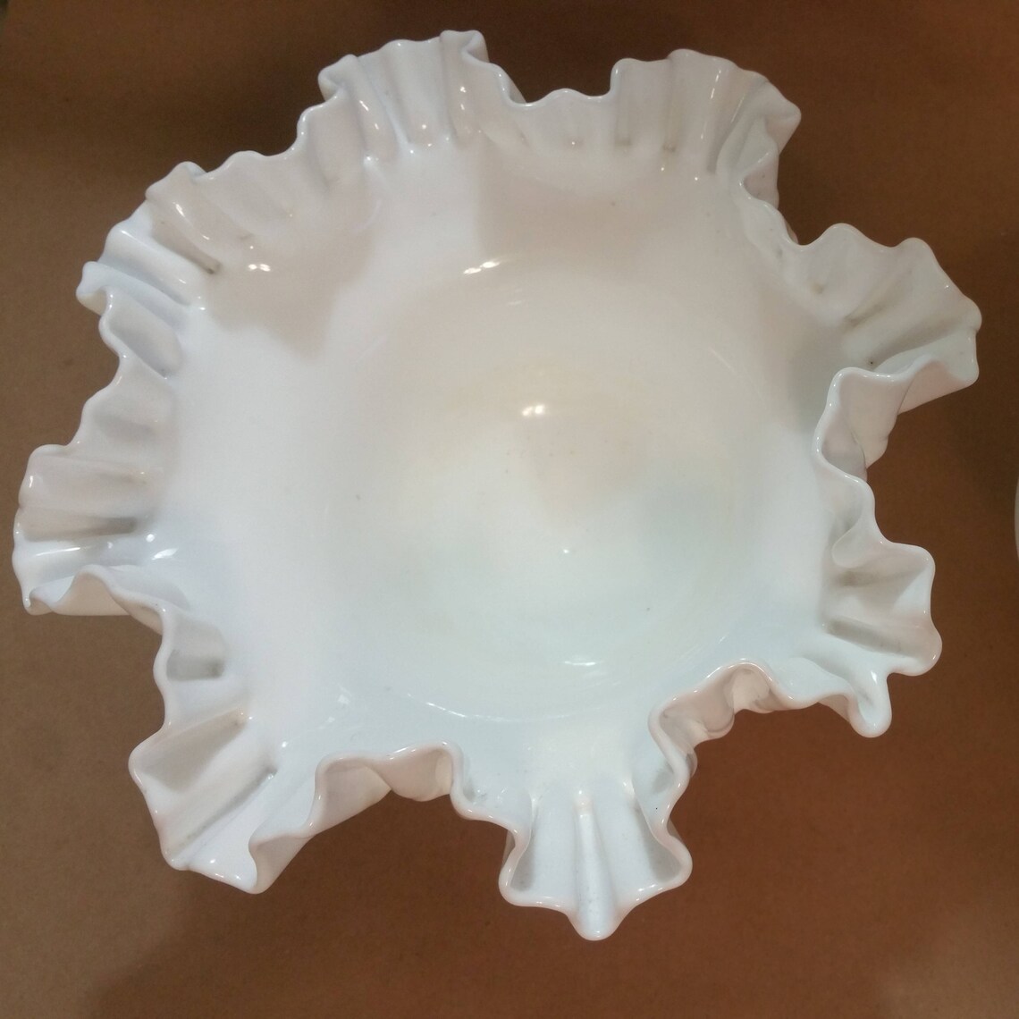 Milk Glass Dish by Fenton With the Hobnail Pattern - Etsy