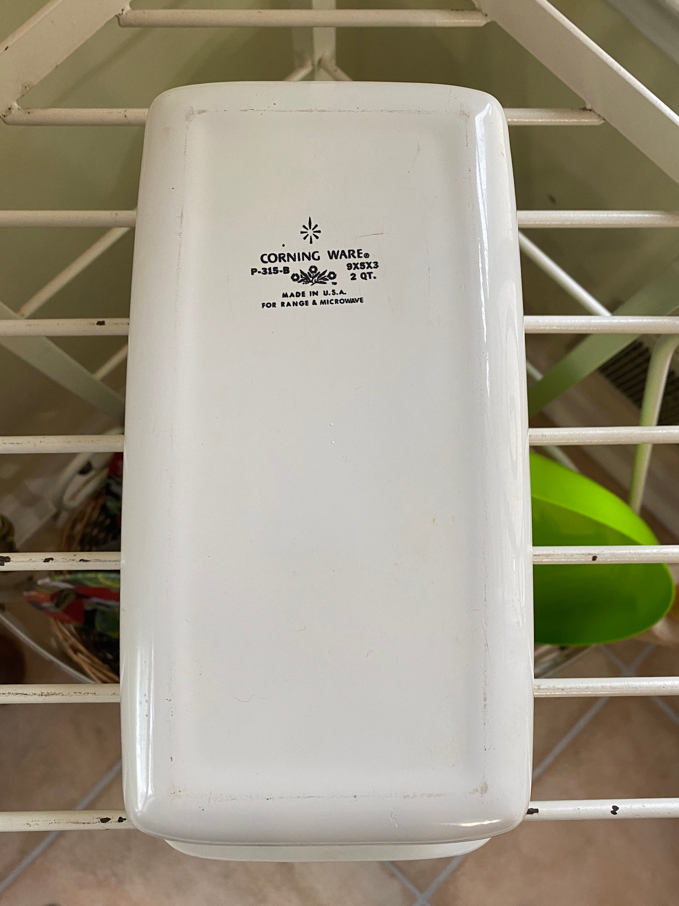 Corning Ware Loaf Pan, P-315-B, 9x5x3", 2 Quart, Vintage Corningware ...