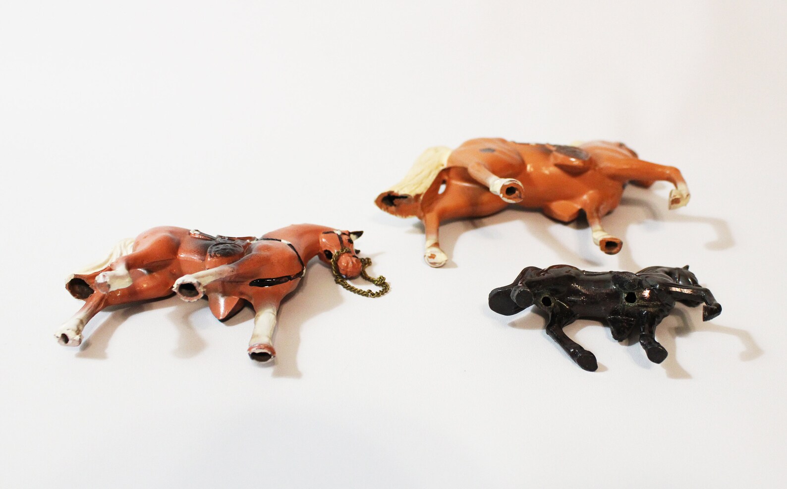 Western Horses Miniature, Collectible, Toy, Vintage Cowboy Hat Earrings ...