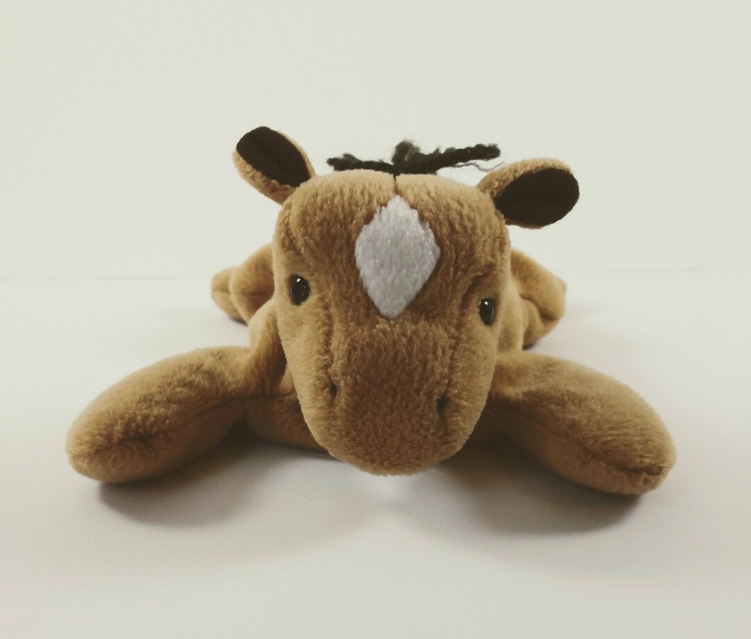 Beannie Baby Rare Derby, TY Beanie Baby, "derby" White Star on Forehead ...
