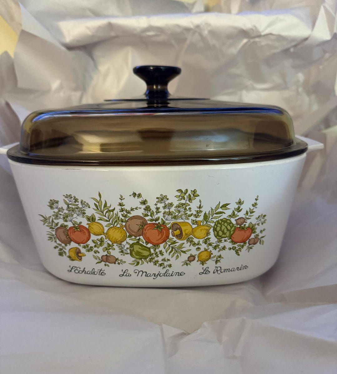 Corning Ware, Spice of Life, L'echolate Le Marjolaine Le Romarin, A-5-B ...