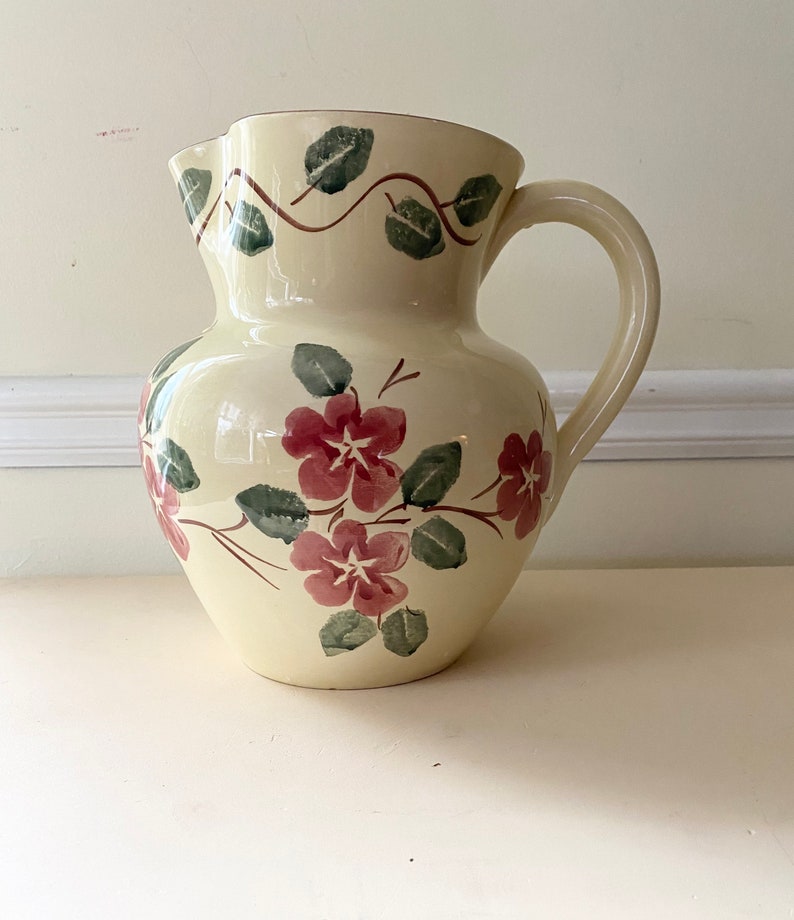 Pitcher Italian Sole Di Tuscana Handpainted Pitcher by Ceramiche ...