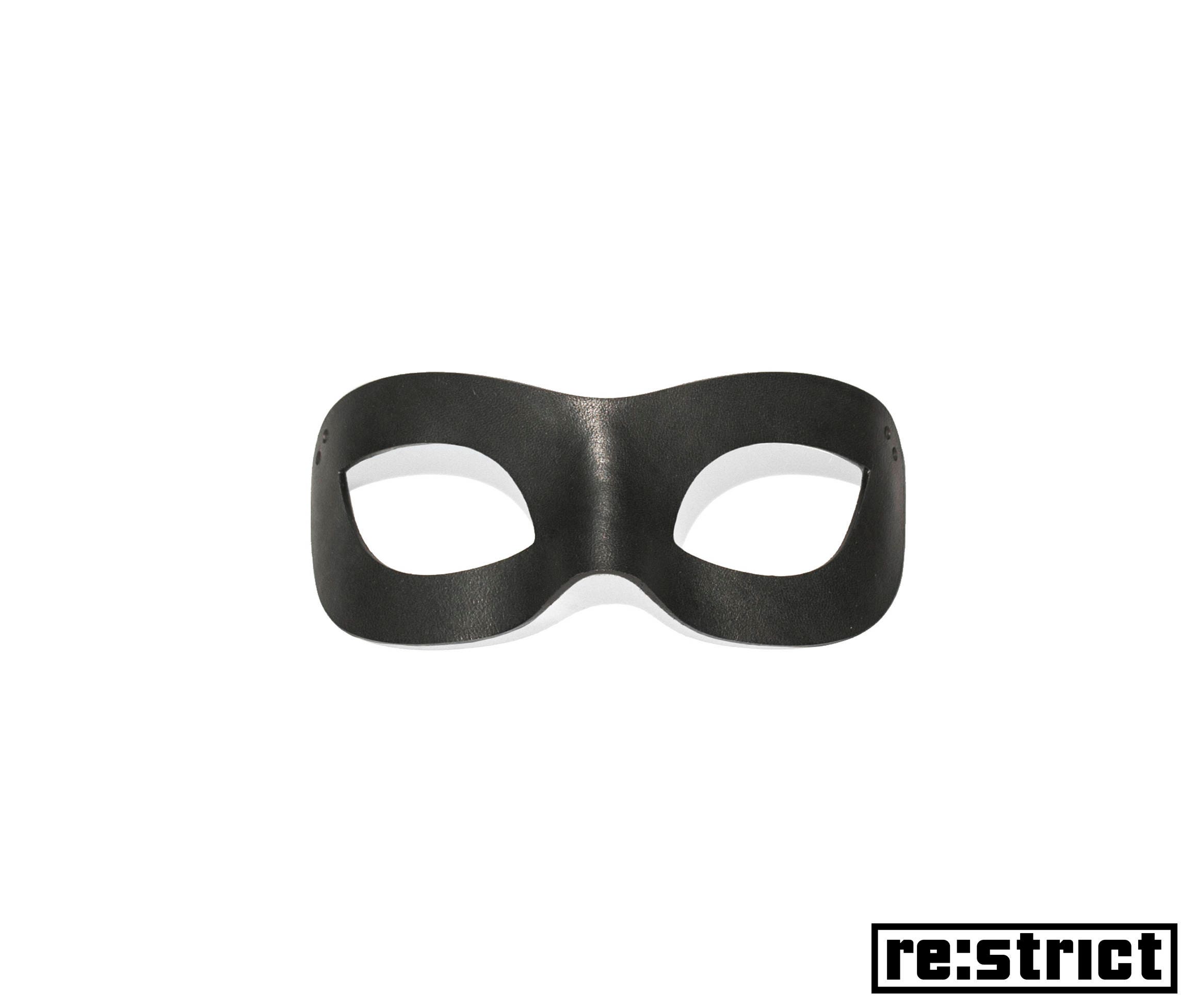 Classic Leather Mask Superhero Mask Masquerade Mask - Etsy