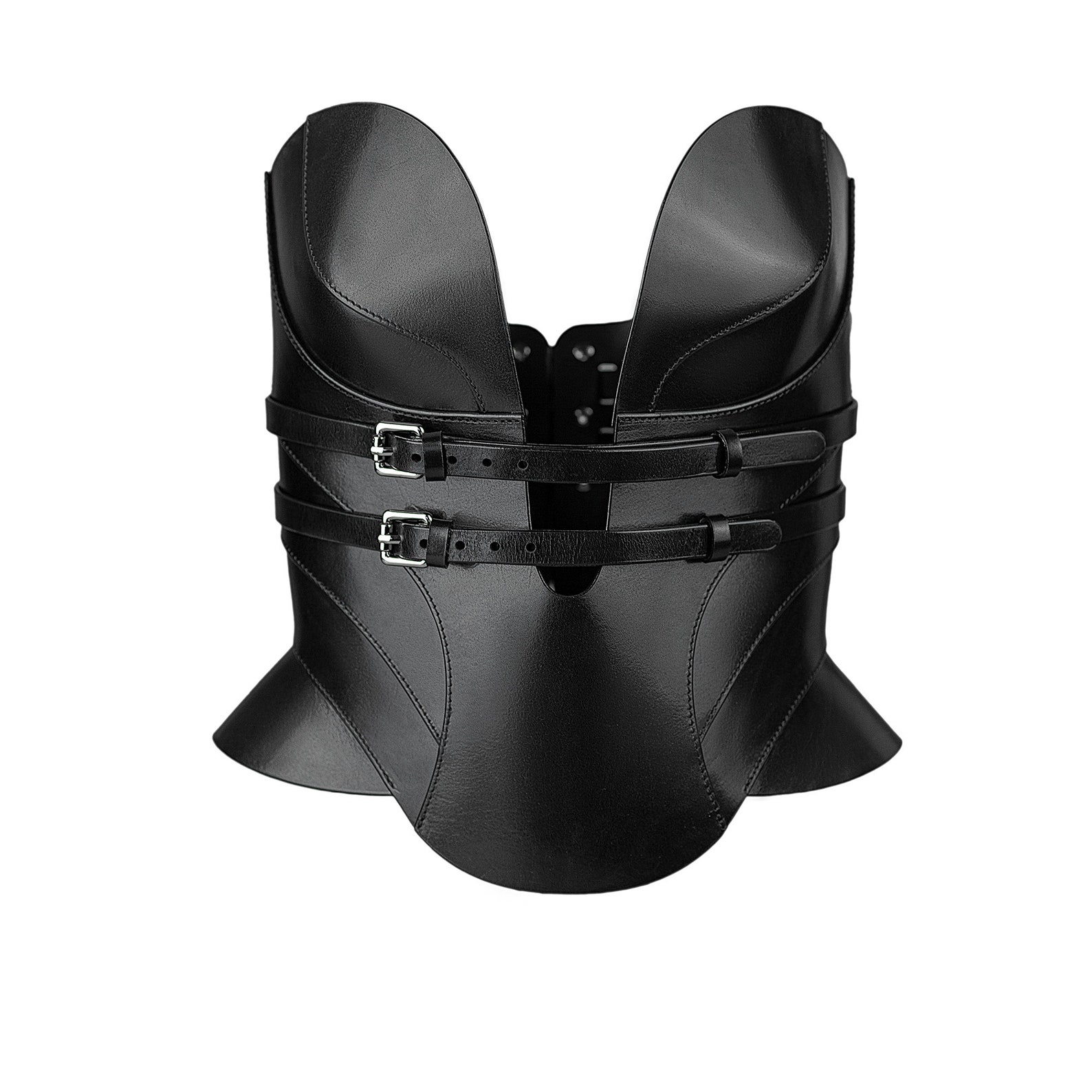 Luxury Leather Corset, Overbust Leather Bustier Top, Red Genuine ...