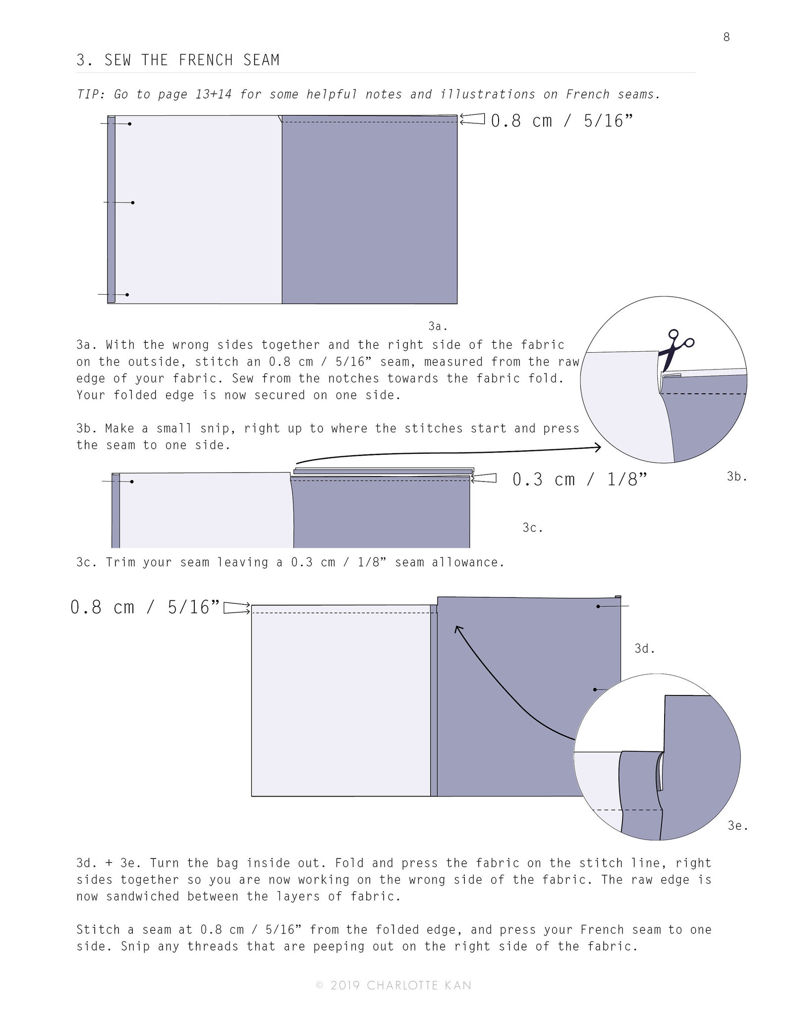 Tsuno Tie Bag PDF Sewing Pattern Xxs Xxl Azuma Bukuro - Etsy New Zealand