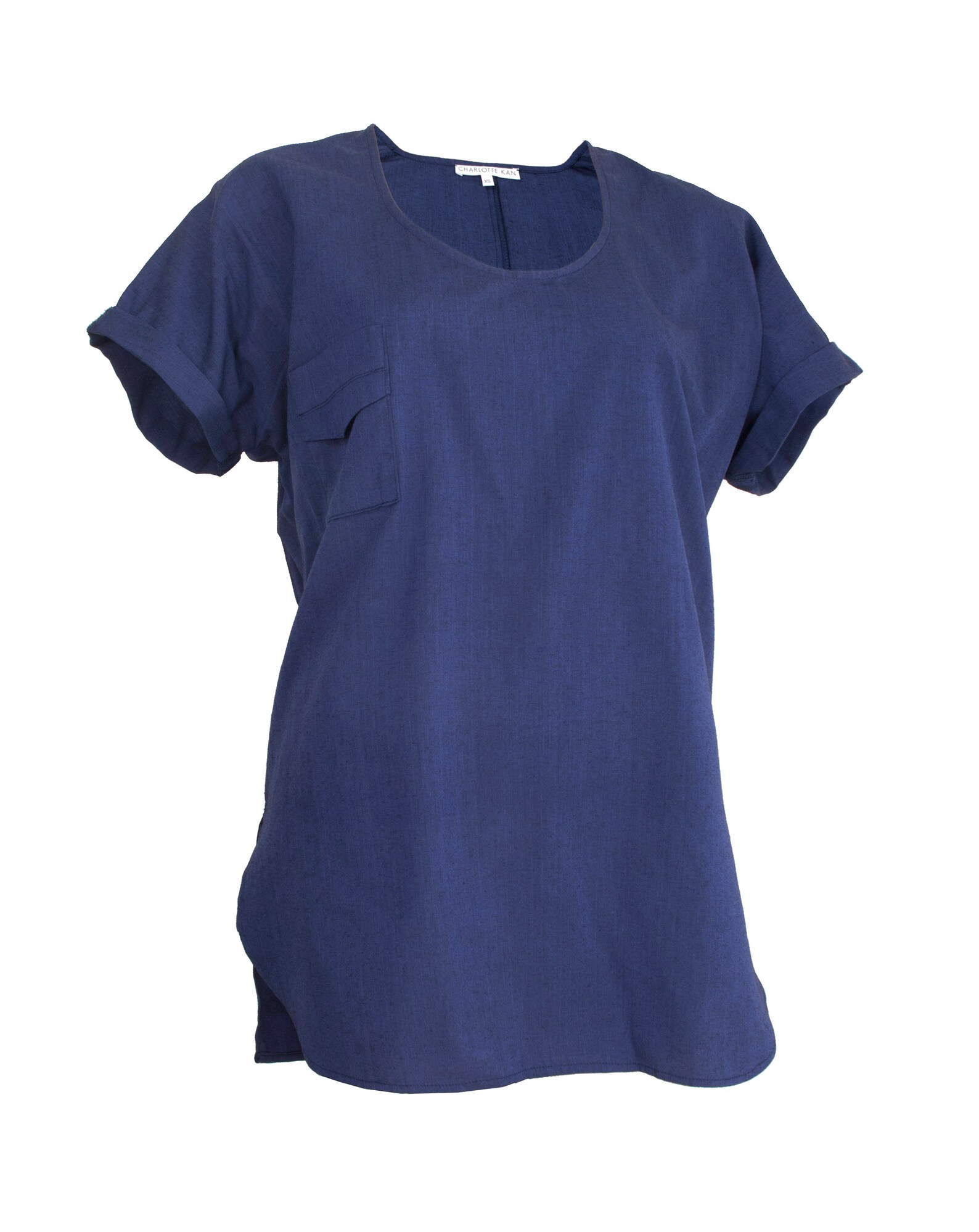 Pocket-t PDF Sewing Pattern for Women | Womens Woven Shirt Pattern ...