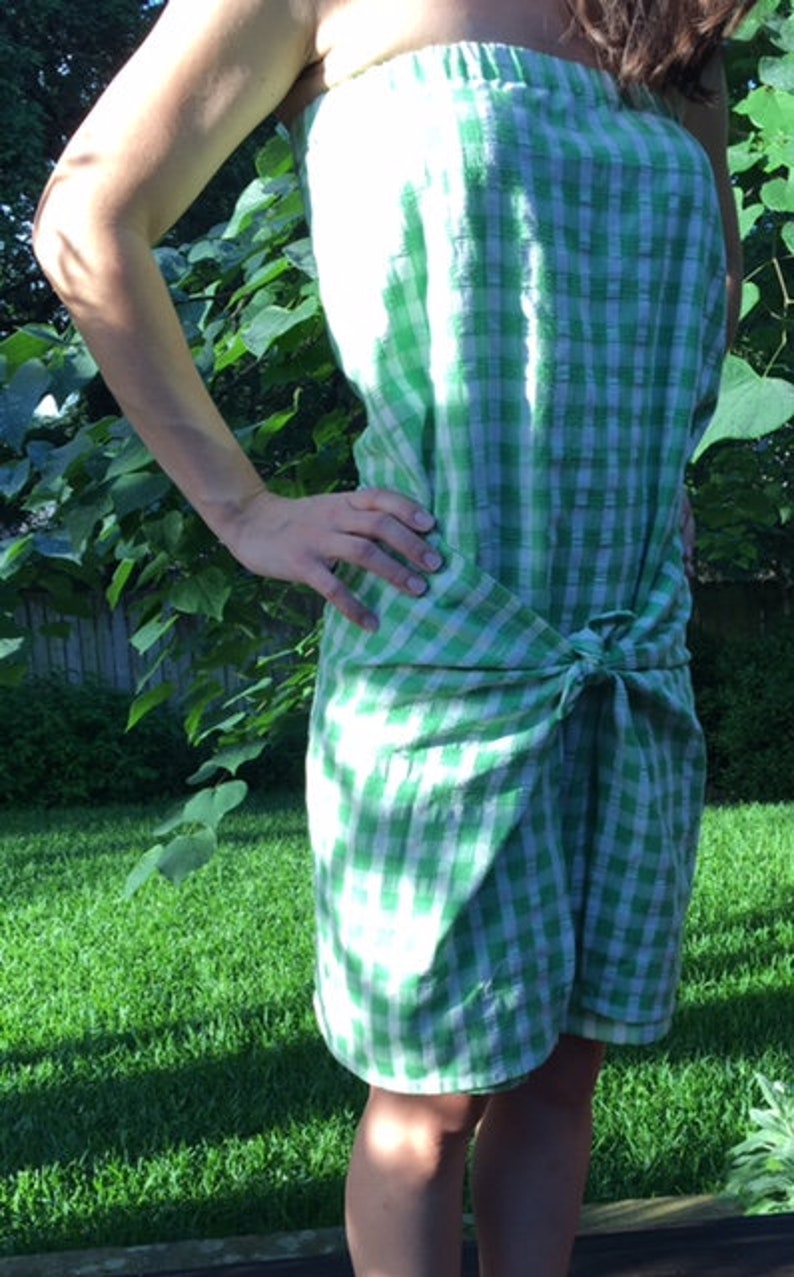 Strapless PDF Pattern for Women Easy to Sew Strapless Dress Quick ...