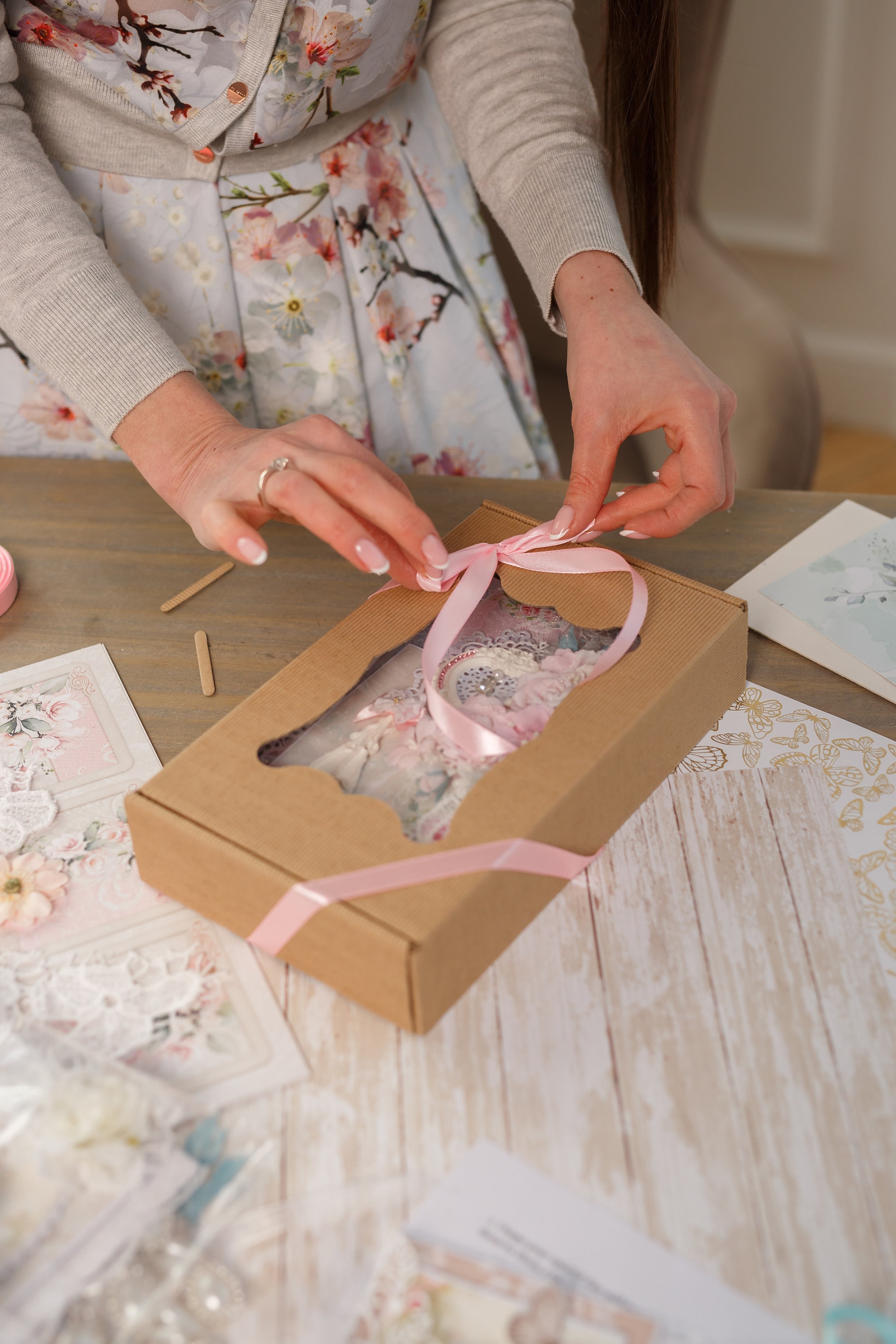 3D Wedding Greeting Card With Flowers & Newlyweds /lace Card for ...