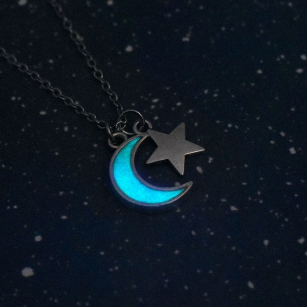 Moon Glow Necklace - Etsy